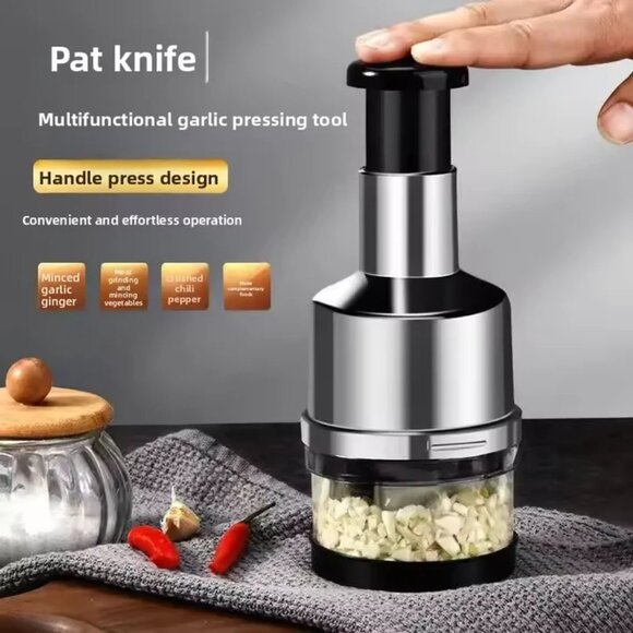 The Unbranded Brand | Kitchen | Stainless Steel Manual Hand Chopper ...